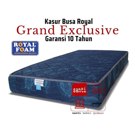 Jual Kasur Busa Royal Grand Exclusive Uk Single Tebal