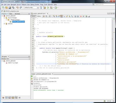 Mi Primera Aplicaci N Java Con Netbeans Proyecto A