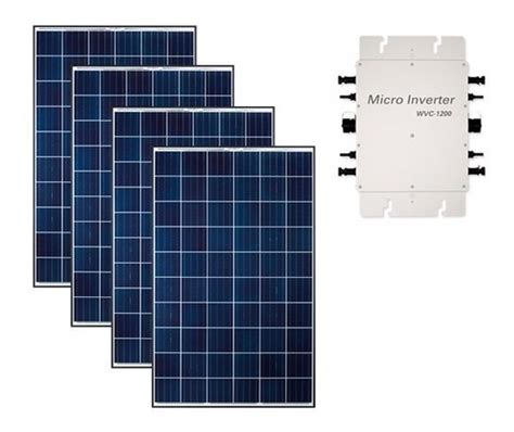Paquete De 4 Paneles Solares Save Energy
