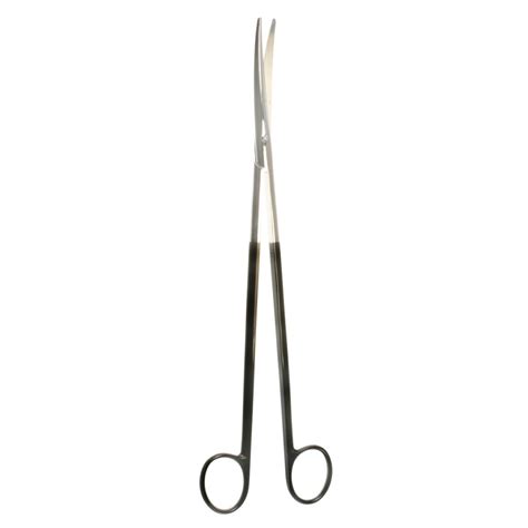11 3 4 Metz Scissors Curved Shark Edge Black BOSS Surgical Instruments