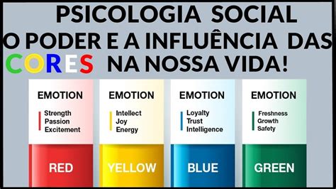 O Poder E A Influ Ncia Das Cores Nas Nossas Vidas Psicologia Social