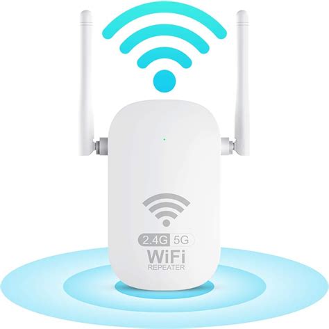 WiFi Extender Booster 1200Mbps Dual Band 2 4G And 5G WiFi Booster