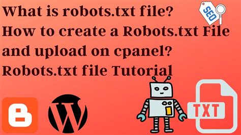 What Is Robots Txt File And How To Create And Upload Robots Txt