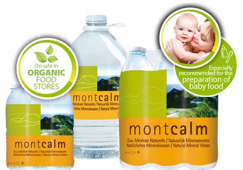 Montcalm Eau minérale naturelle des Pyrénées Ariégeoises