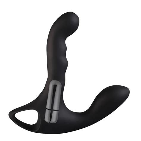 Weiche Silikon Dual Kopf Stecker Vibrierende Prostata massagegerät G