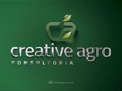 Logotipo criado pela Ópera para a Creative Agro empresa de consultoria