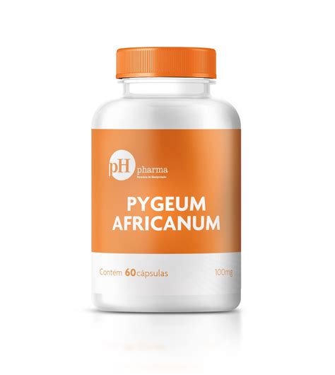 Pygeum Africanum 100mg 60 Cápsulas PHPharma