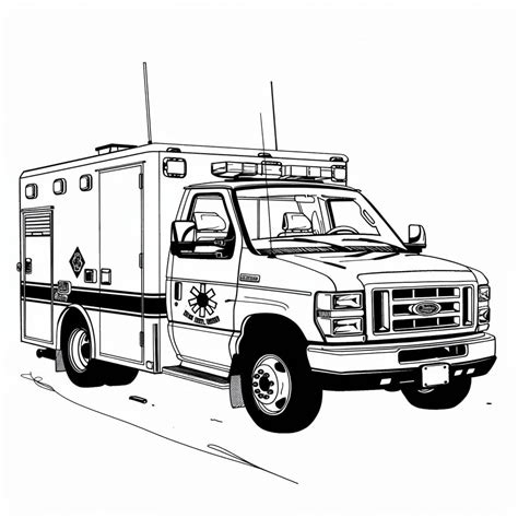 50 Dibujos Para Colorear De Ambulancias Disegnidacoloraremondo