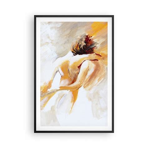 Obraz Plakat W Czarnej Ramie Do Salonu 61x91 Sztuka Foto Plakaty Na