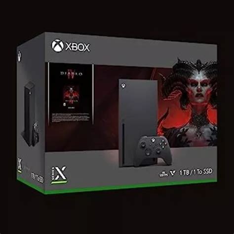 X box Serie X 1 Tb Diablo Iv Bundle Negro Envío gratis