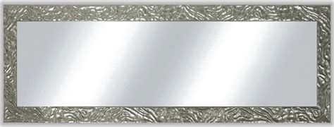 Espejo Con Marco Plata Brillo Relieve 9 Cm