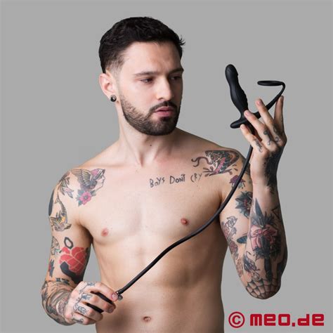 Acheter Stimulateur De Prostate GLADIATOR Plug Anal Gonflable Ave