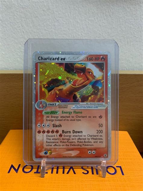 Charizard Ex Fire Red Leaf Green Pokemon Card Hobbies Toys Toys