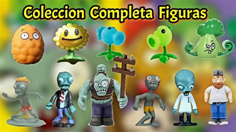 Coleccion Completa Figuras Plantas Vs Zombis De Vuala Sorpresa Vuala