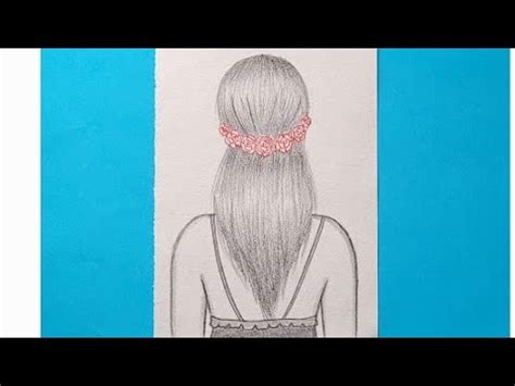 Como Dibujar Una Chica De Espaldas Youtube