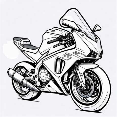 Desenho De Moto Para Colorir 32 Educarolando Aprender Brincando