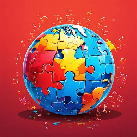 Dia Mundial de Conscientização sobre o Autismo Foto Premium