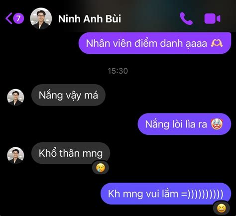 Chúng tôi cợt nhả như nhau bảo sao người ta cứ nói 2 chú cháu như anh