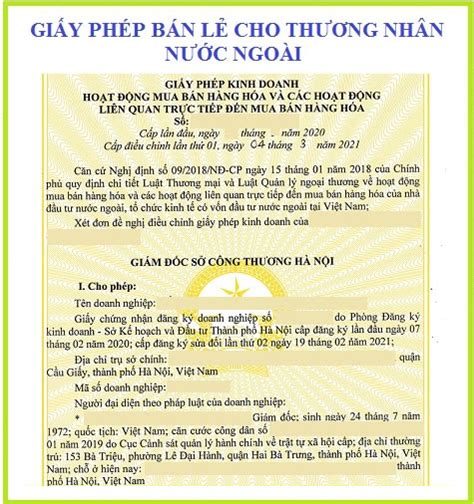 Thủ tục cấp giấy phép phân phối bán lẻ hàng hóa Luật Hồng Phúc