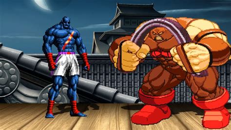 EVIL SAGAT Vs JUGGERNAUT The Most Epic Fight Ever Made YouTube