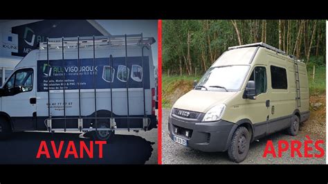 Am Nagement De Notre Fourgon Iveco Du Camion De Chantier Au Van