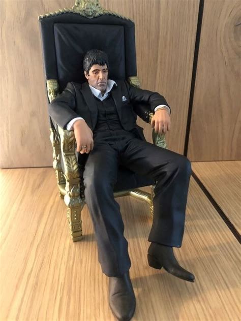 Scarface Al Pacino As Tony Montana On Throne Catawiki