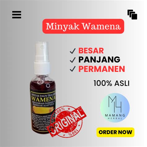 Minyak Daun Bungkus 3 Tiga Jari Wamena Papua Asli Original Lazada