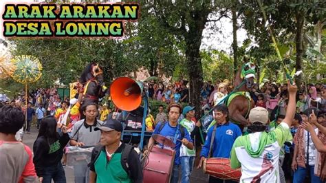 Arak Arakan Khataman Desa Loning Kemiri Kuda Jingkrak Purworejo