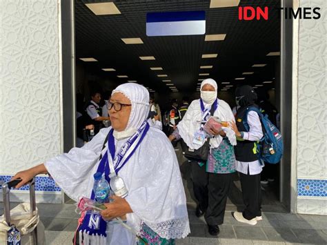 2 Kloter Jemaah Haji Gelombang Dua Tiba Di Jeddah Berihram