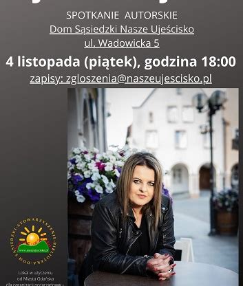 Spotkanie Autorskie Z Pani Joann Jax Gda Sk
