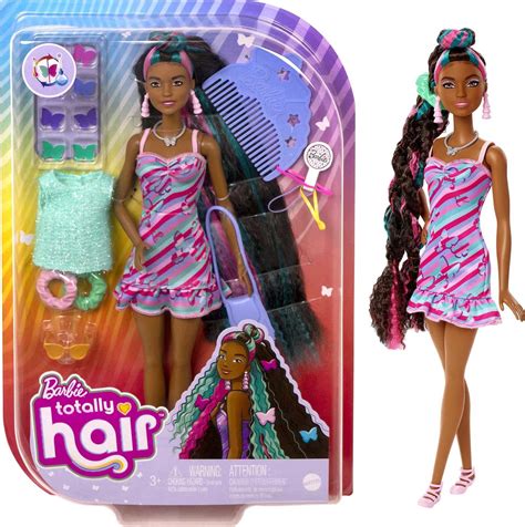 Barbie Totally Hair Fashion Doll With Butterfly Theme Extra Long Hair