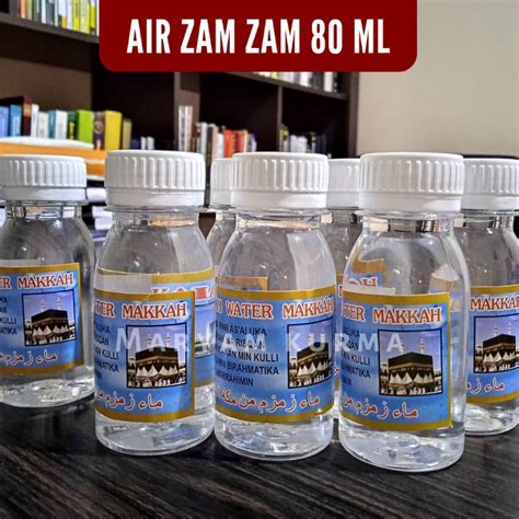 Jual Air Zam Zam Botol Ml Asli Original Medan Air Zamzam Shopee