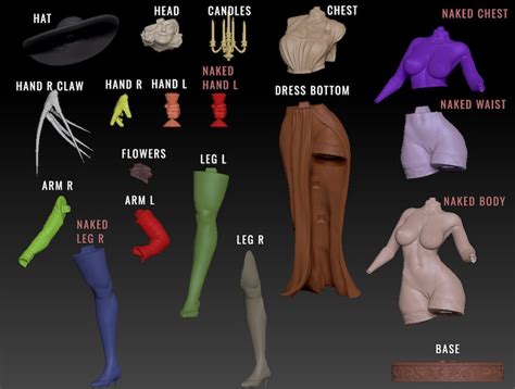 D Stl Model D Stl Naked Woman Drawing File Stl For Priting D Printer