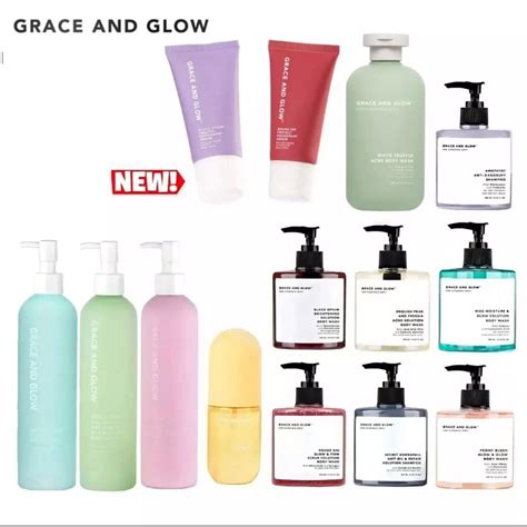 Jual GRACE AND GLOW BODY CARE SERIES BODY WASH BODY SERUM BPOM