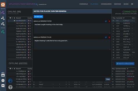 Rustadmin Rust Server RCON Administration Tool