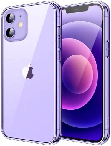 JETech Funda Para IPhone 12 12 Pro 6 1 Pulgadas Anti Amarillo Carcasa