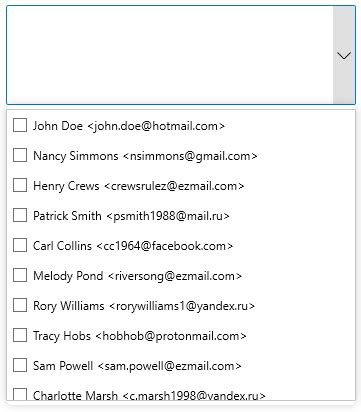 Quick Start ComponentOne Input Library For WPF