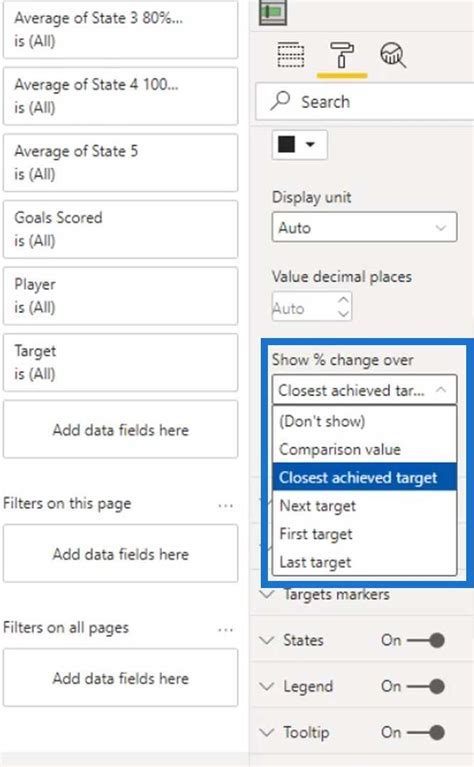 Bullet Charts Advanced Custom Visuals For Power BI Master Data