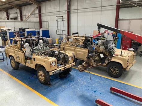 British Army Land Rovers To Undergo EV Conversion Battlefield Tests