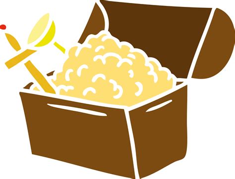 Cartoon Doodle Of A Treasure Chest 36341674 PNG