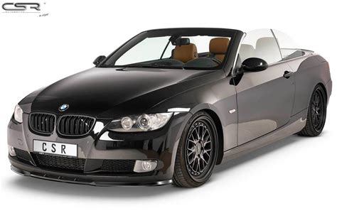 Cup Spoilerlippe mit ABE für BMW 3er E92 E93 CSL013 Schwarz