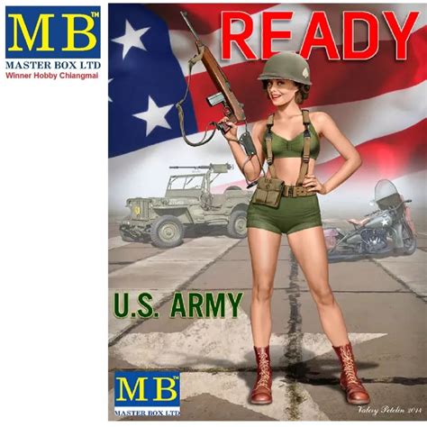 โมเดลฟกเกอร Master Box 24003 Pin up series Kit No 3 Alice 1 24