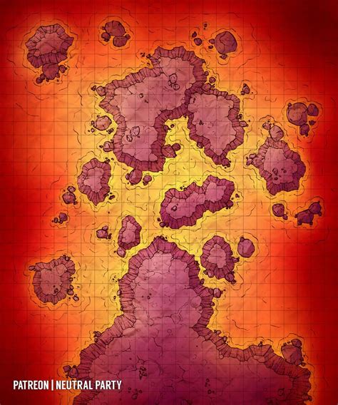 Crumbling Lava Path Dnd World Map Fantasy Map Dungeons 41 Off