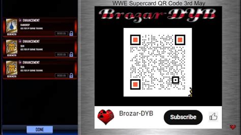 Wwe Supercard S Qr Code May Youtube