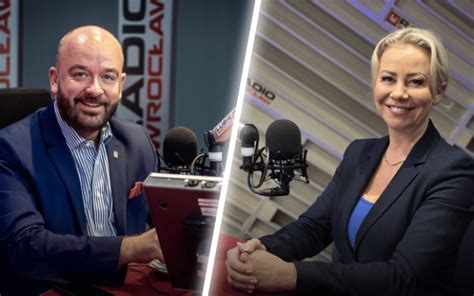Izabela Bodnar I Jacek Sutryk Nie Trac Czasu Przed Ii Tur Radio Wroc Aw