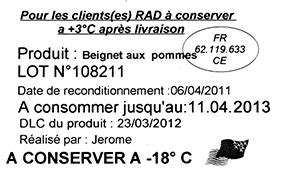 La traçabilité alimentaire Sanipousse