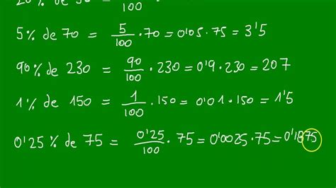 Como calcular porcentajes 2º ESO YouTube