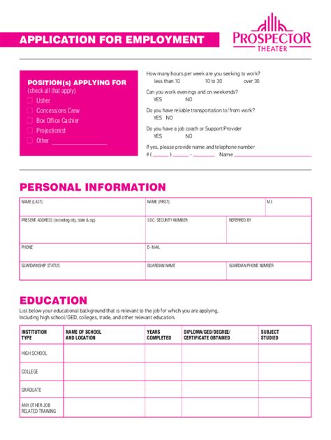 Fillable Online Fill IoEMPLOYMENT APPLICATION 86e1b5b3Fill Free