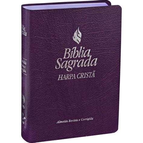 Bíblia Sagrada Letra Maior Fonte de Bênçãos e Harpa Cristã
