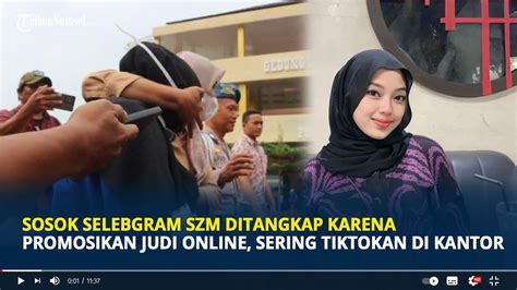 Sosok Selebgram SZM Ditangkap Karena Promosikan Judi Online Sering
